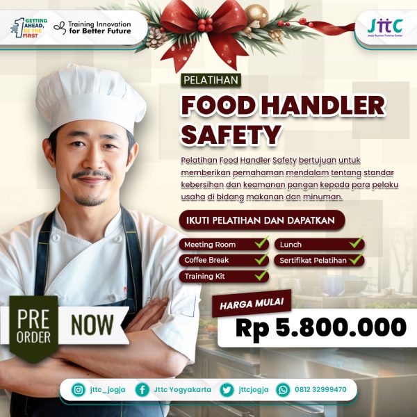Pelatihan Food Handler Safety - Jogja Tourism Training Center